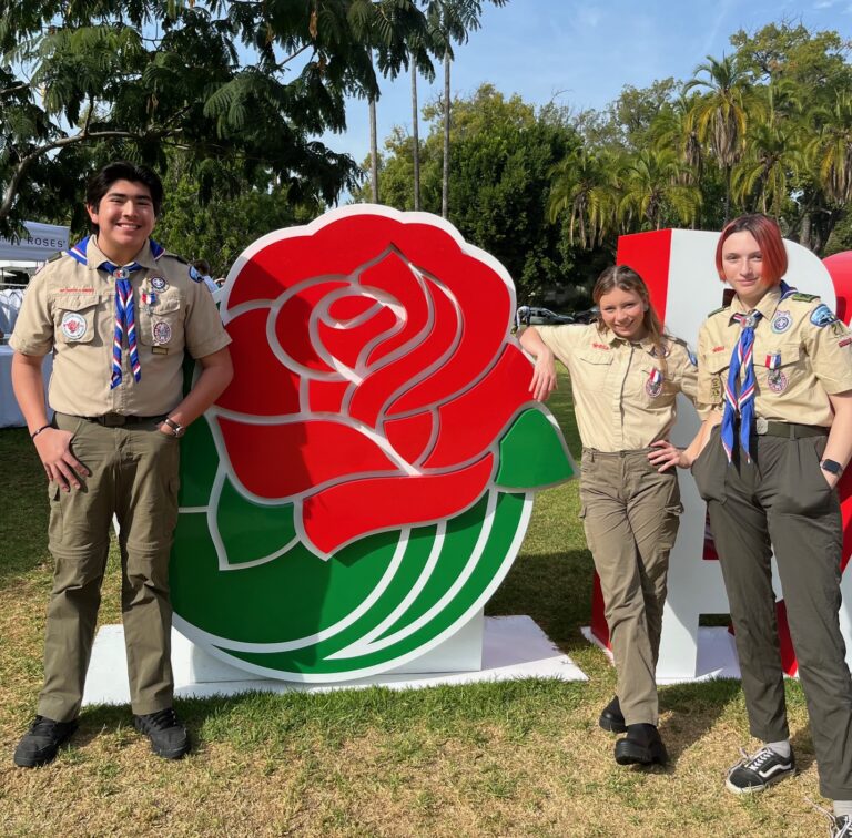 T21 in the Rose Parade – Troop 21